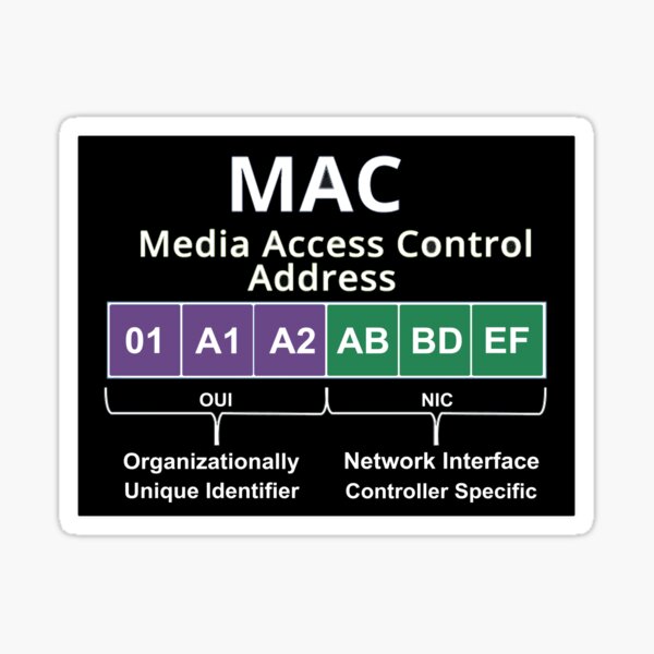 "Cyber security - Hacker Networking Skills - MAC Address Layout ...