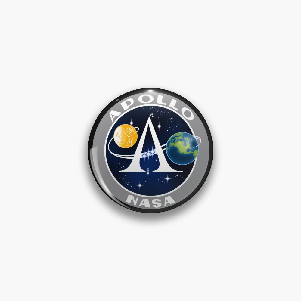 "apollo program logo" Pin for Sale by trendistudio | Redbubble