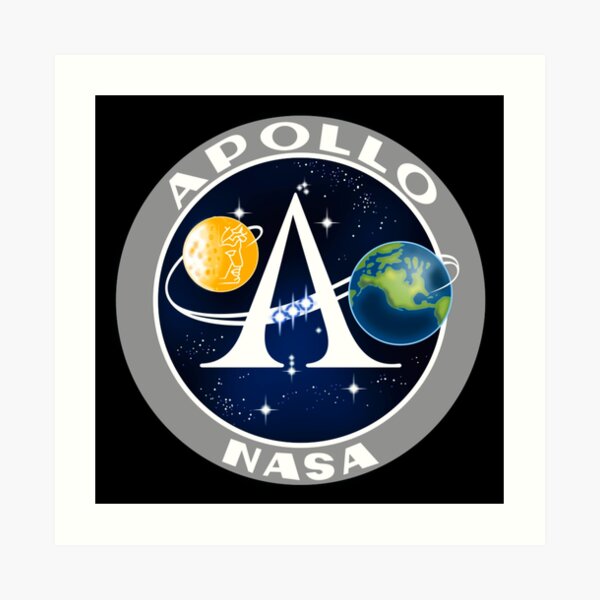 "apollo program logo" Art Print by trendistudio | Redbubble