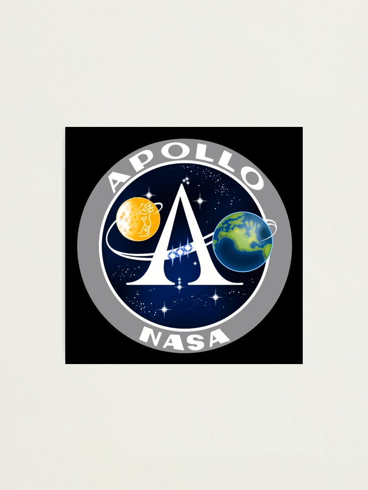 "apollo program logo" Photographic Print by trendistudio | Redbubble