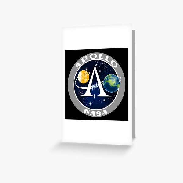 "apollo program logo" Greeting Card for Sale by trendistudio | Redbubble
