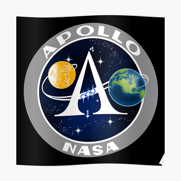 "apollo program logo" Poster by trendistudio | Redbubble