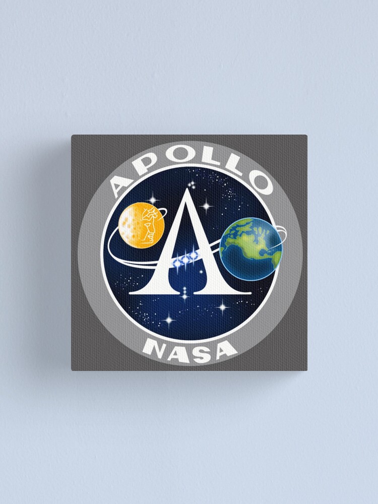 "apollo program logo" Canvas Print for Sale by trendistudio | Redbubble