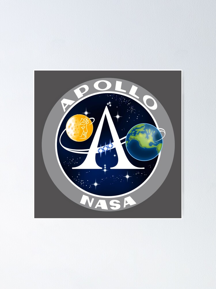 "apollo program logo" Poster for Sale by trendistudio | Redbubble