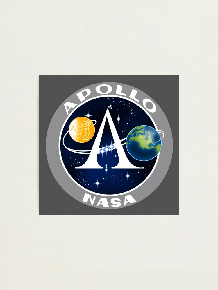 "apollo program logo" Photographic Print for Sale by trendistudio ...