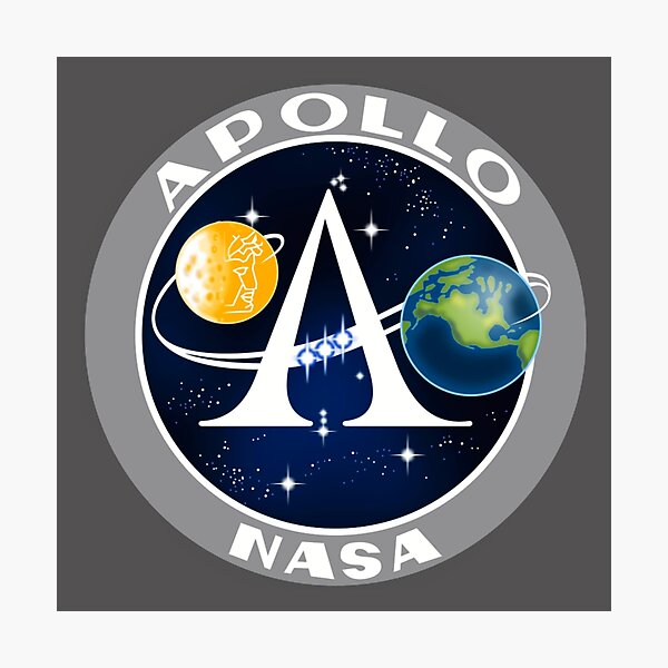"apollo program logo" Photographic Print for Sale by trendistudio ...