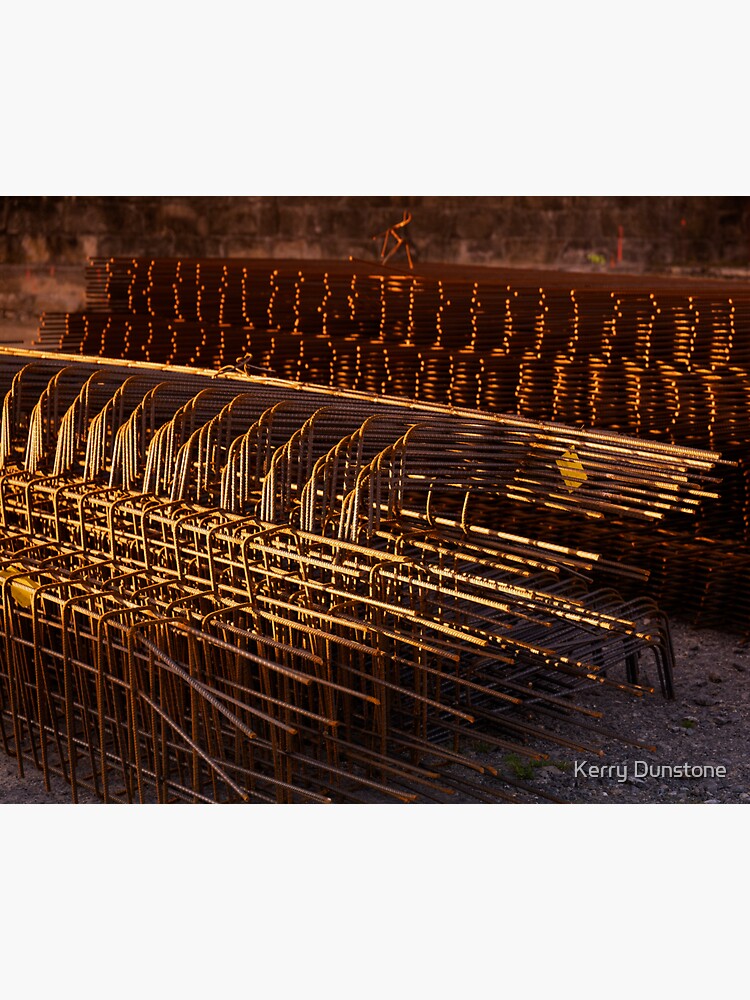 "Rusty Rebar" Sticker for Sale by kezzles | Redbubble