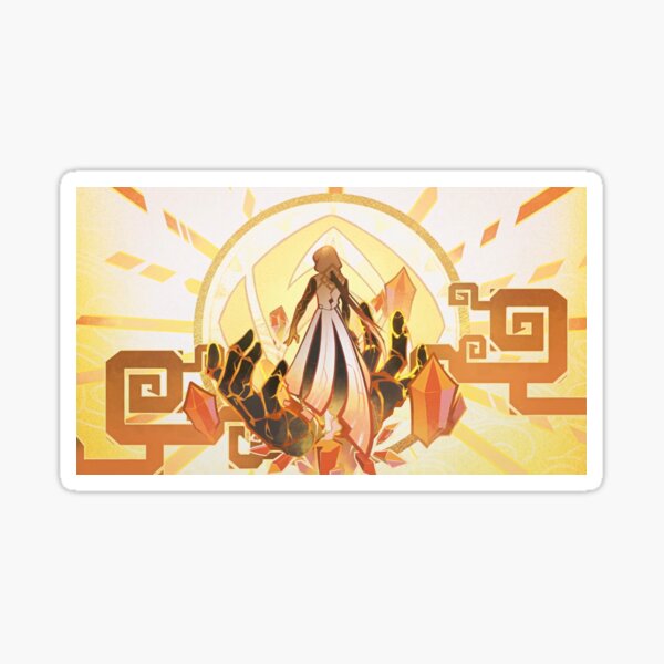 "Yaksha - Genshin Impact" Sticker for Sale by Aka-Hanako | Redbubble