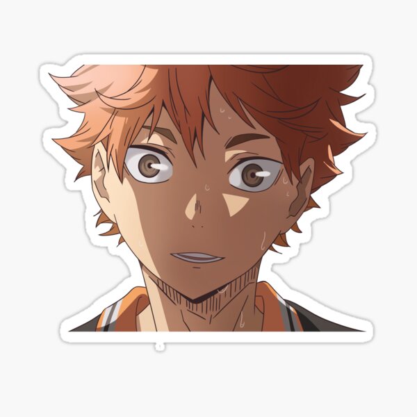 "Hinata Shoyo" Sticker for Sale by WhiteTPoison | Redbubble