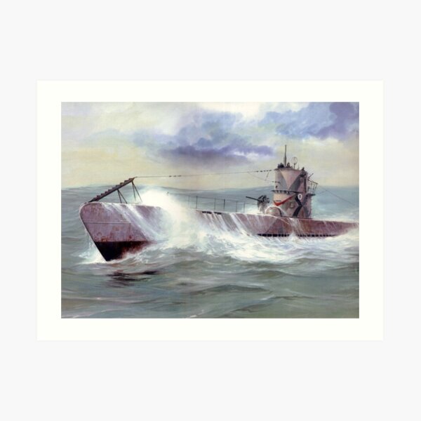 German U Boat Art Prints | Redbubble