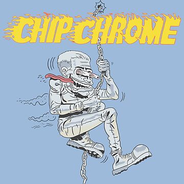 "Chip Chrome and the Monotones" Sticker for Sale by Fuensanta Alemany ...