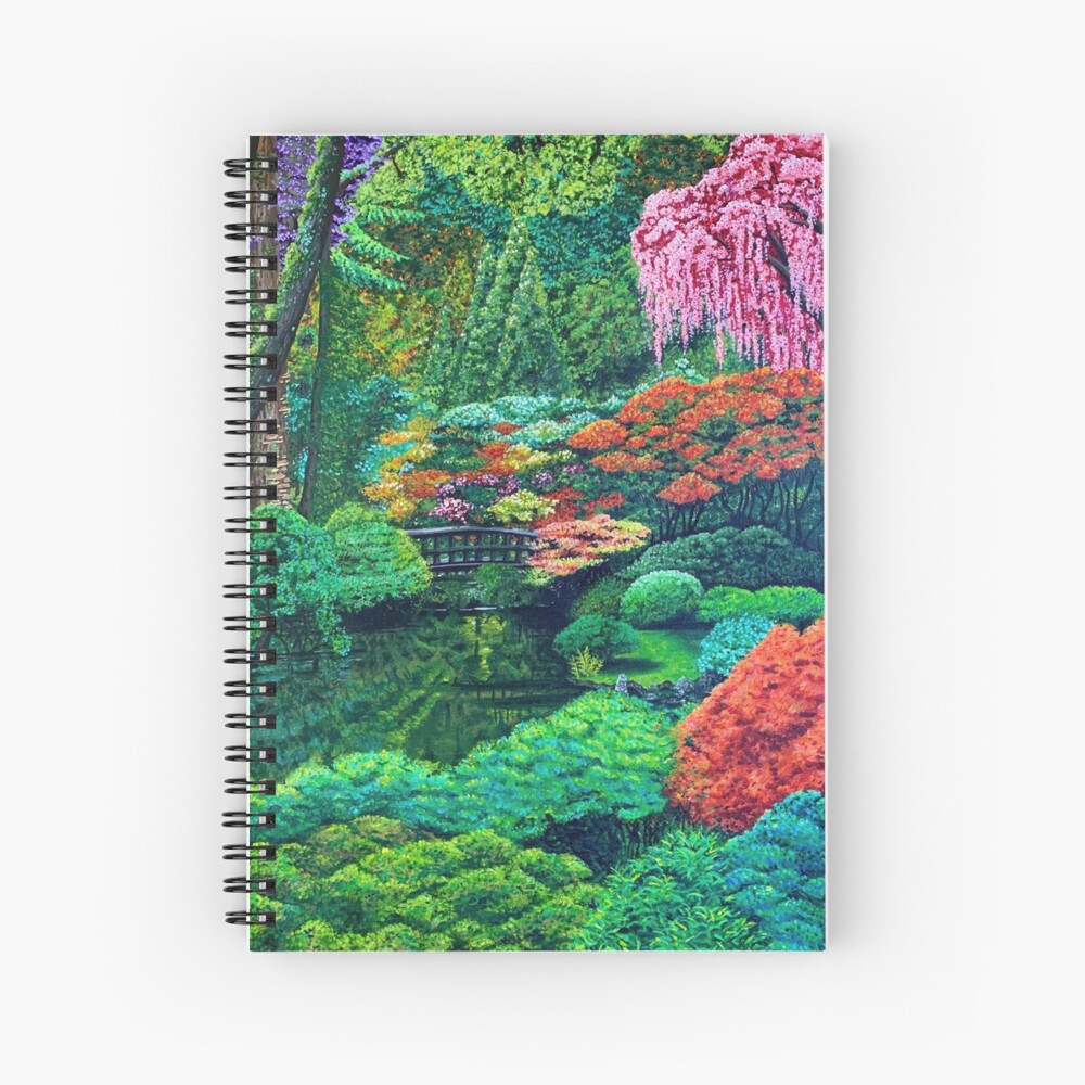 "Landscape 3" Spiral Notebook for Sale by gracepinkstone8 | Redbubble