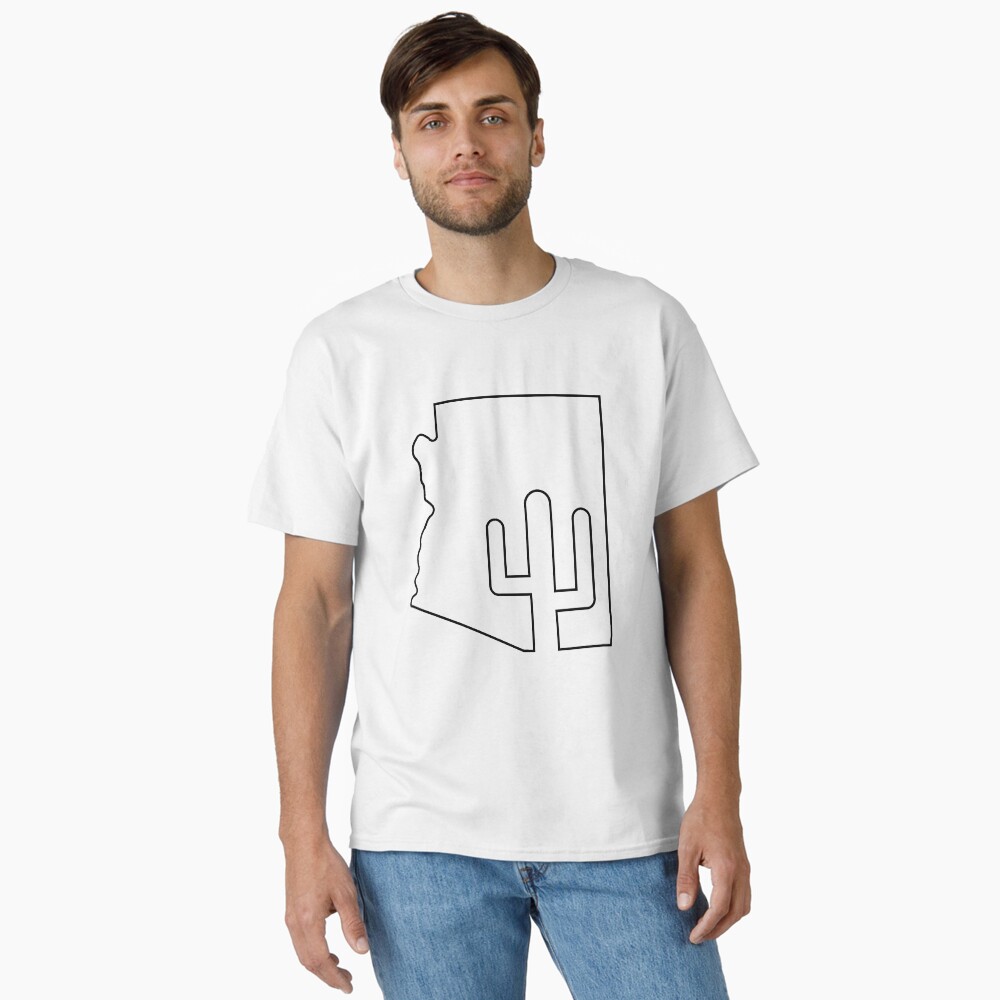 "Arizona State Outline" Sticker for Sale by dvdnds | Redbubble