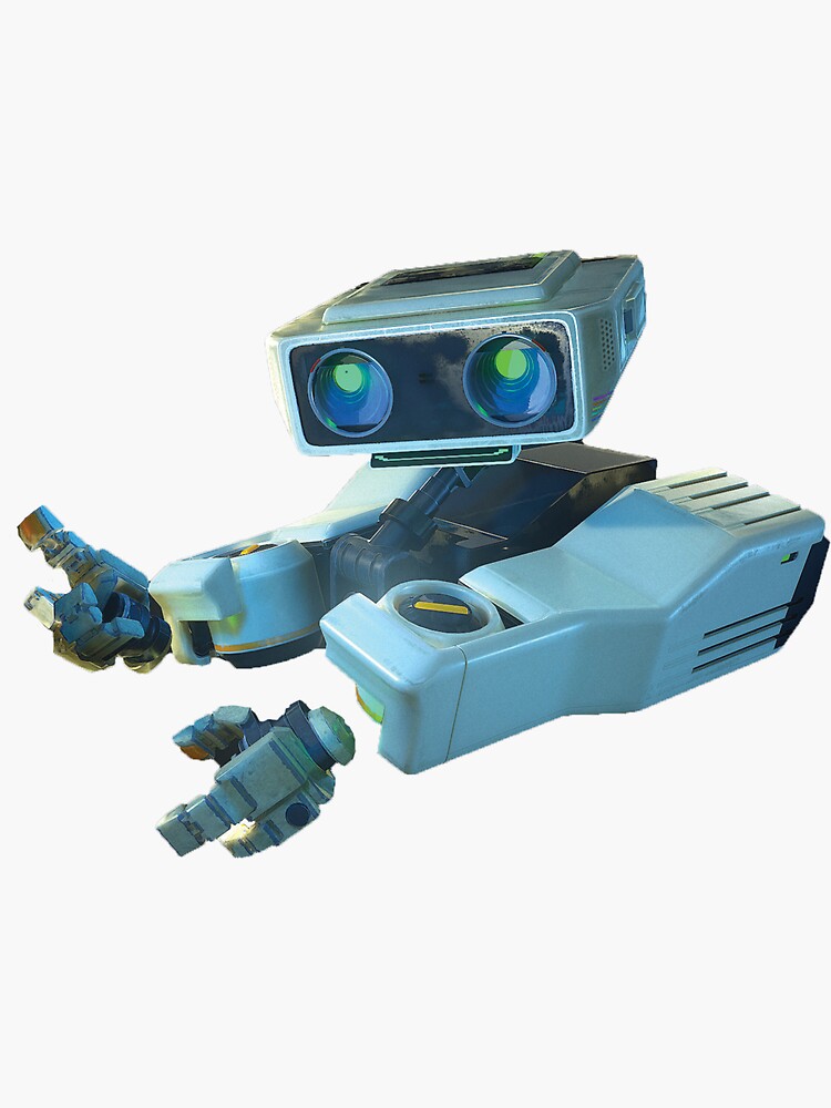 "Oculus First Contact Robot" Sticker for Sale by VRStickers | Redbubble