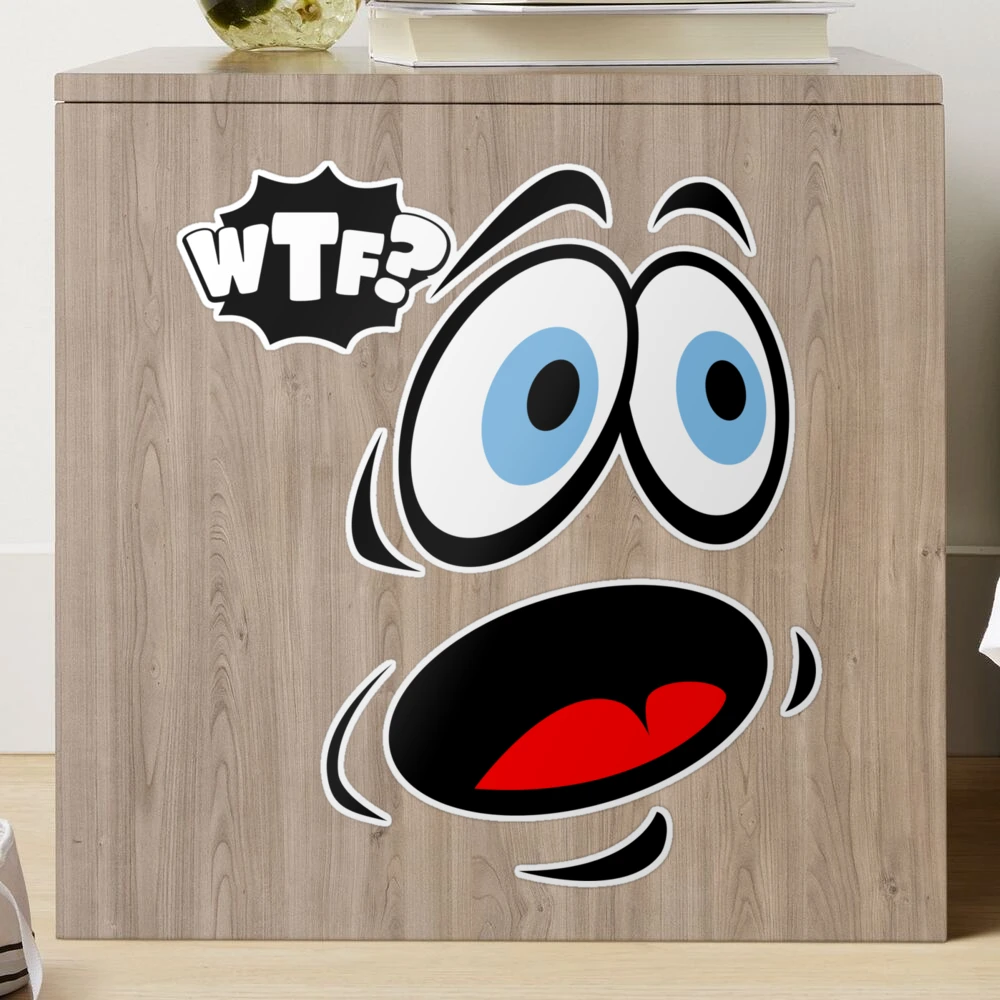 Cartoon Wtf Gezicht