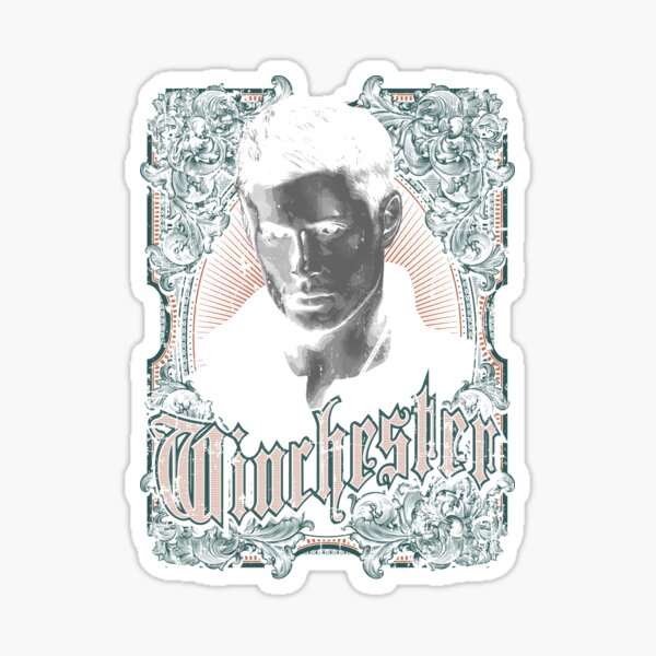 "Winchester - eldest brother" Sticker for Sale by Ursula Lopez | Redbubble