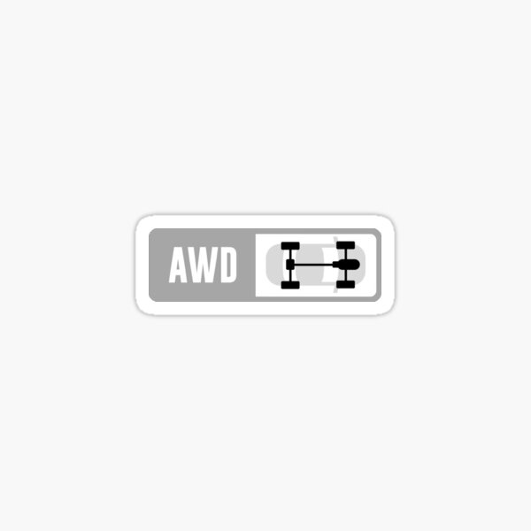 "Forza AWD" Sticker by K-Spec | Redbubble