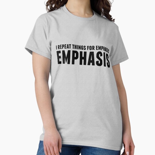 emphasize clothes