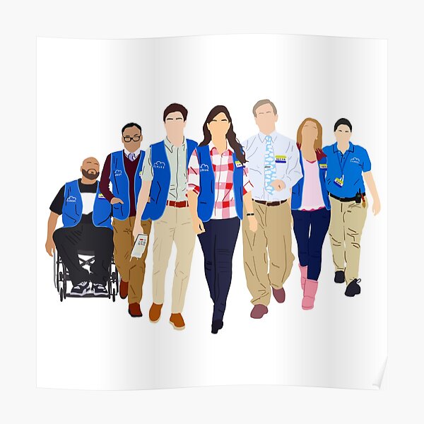 Prints Superstore Cloud 9 Quote Sitcom Funny Comedy Pop Art Fan Art Bo ...