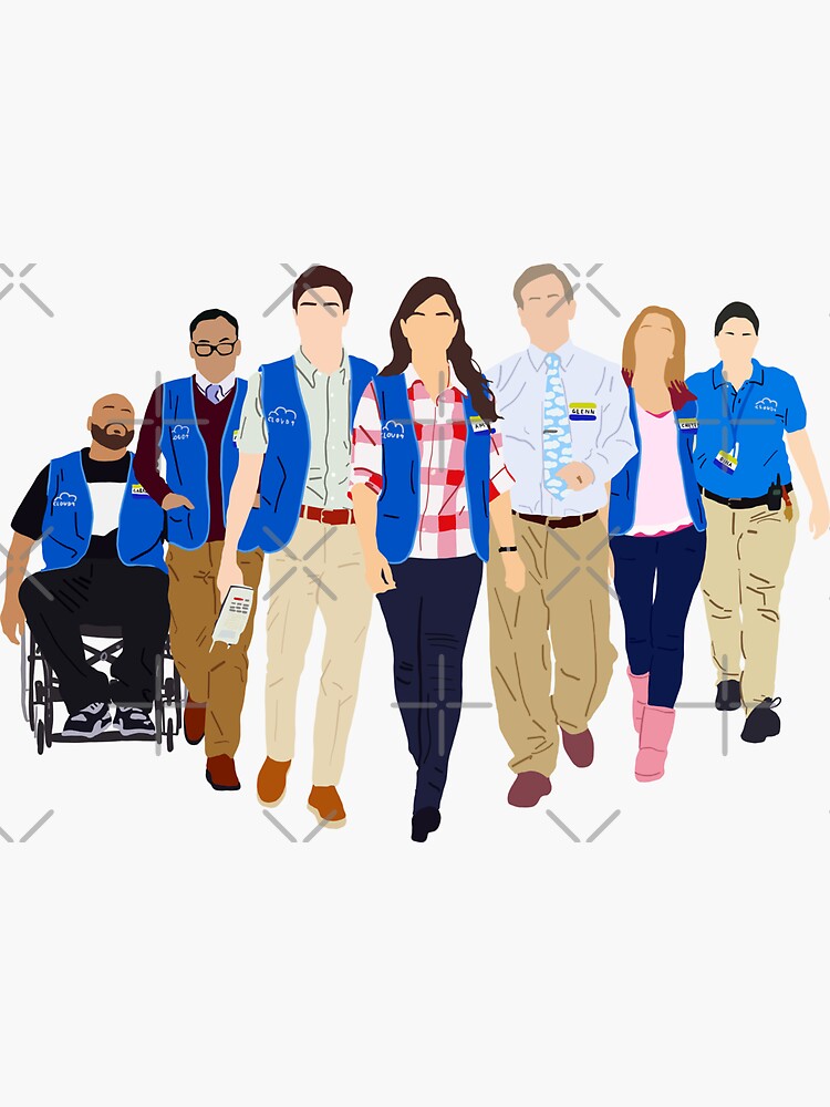 "Superstore" Sticker for Sale by Artinc | Redbubble