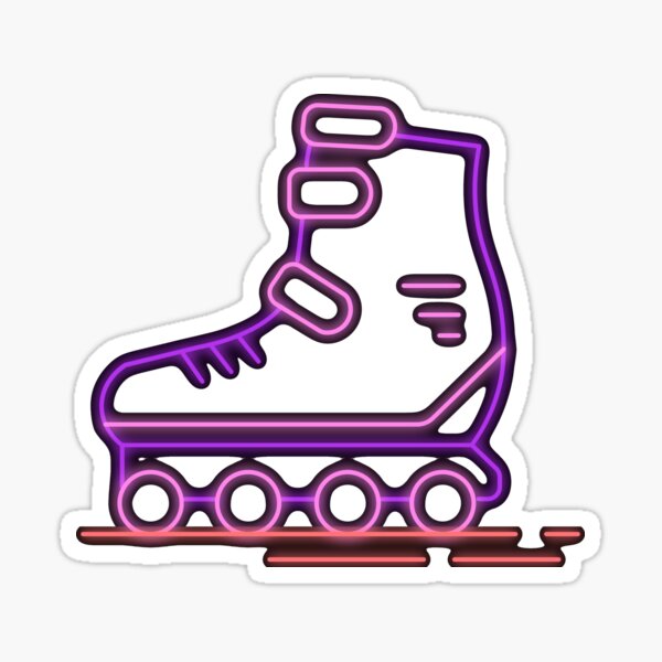 "Rollers" Sticker by PureGeometry | Redbubble