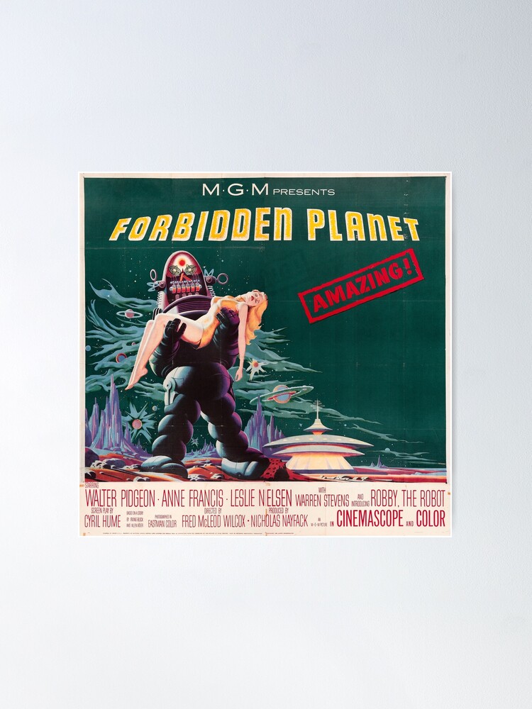 Forbidden Planet Movie Poster Forbidden Planet Movie Poster