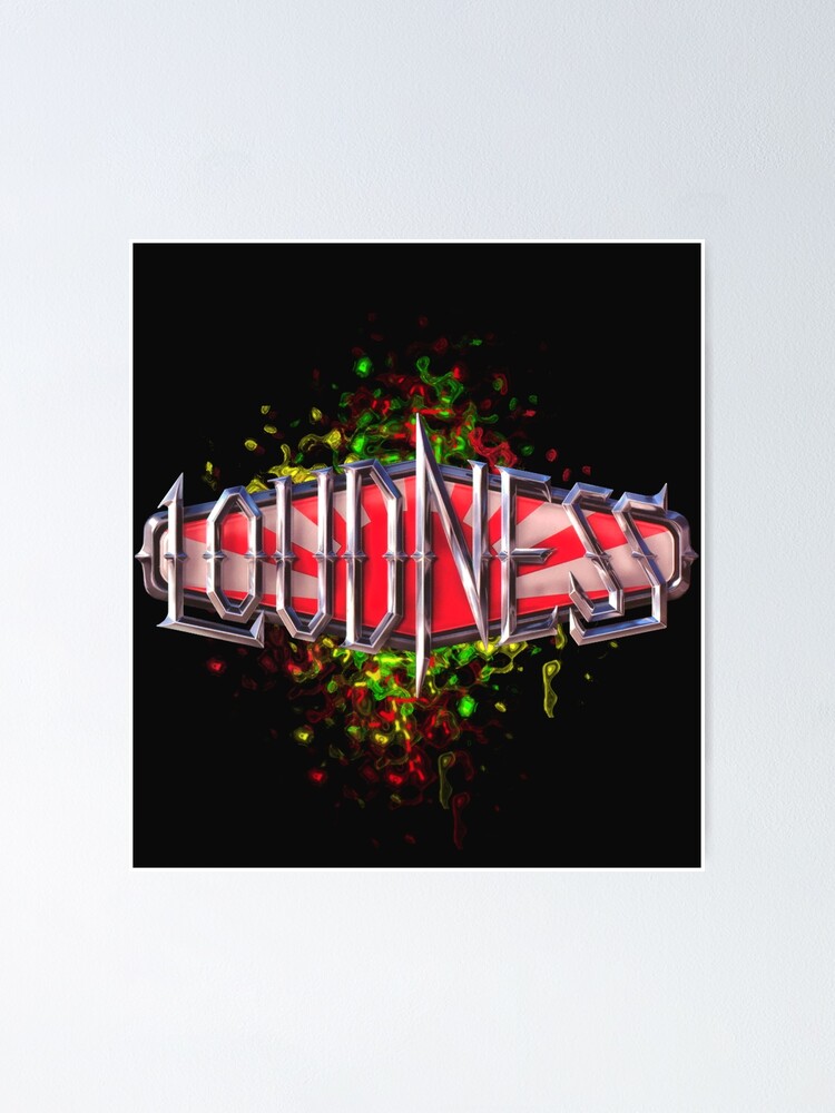 "Loudness-Logo" Poster by anaghoni | Redbubble