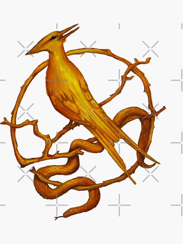 "Ballad Of Songbirds and Snakes Logo" Sticker for Sale by Claraggg ...