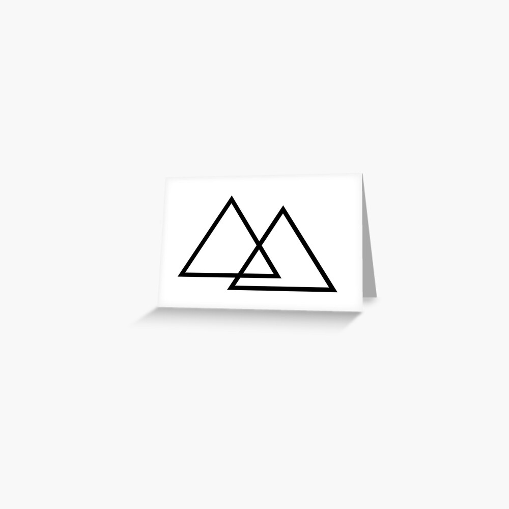 "Triangle" Greeting Card for Sale by marceloalves26 | Redbubble
