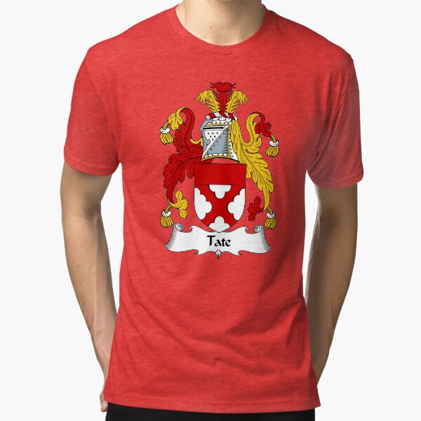 "Tate Coat of Arms / Tate Family Crest" T-shirt by ScotlandForever ...
