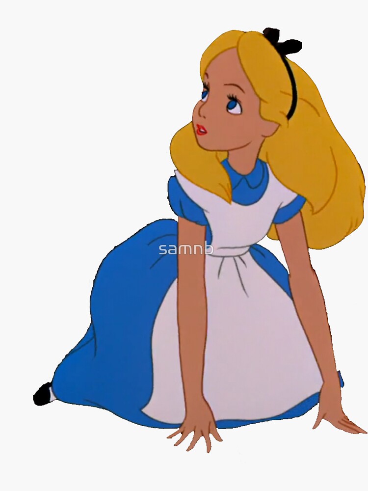 "Alice In Wonderland" Sticker for Sale by samnb | Redbubble