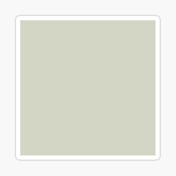 "Muted Sage Green - Solid Color" Sticker for Sale by Whoopsidoodle ...