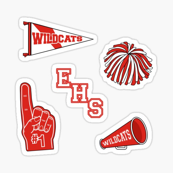 "HSM East High School Spirit Pack" Sticker for Sale by jesimink | Redbubble