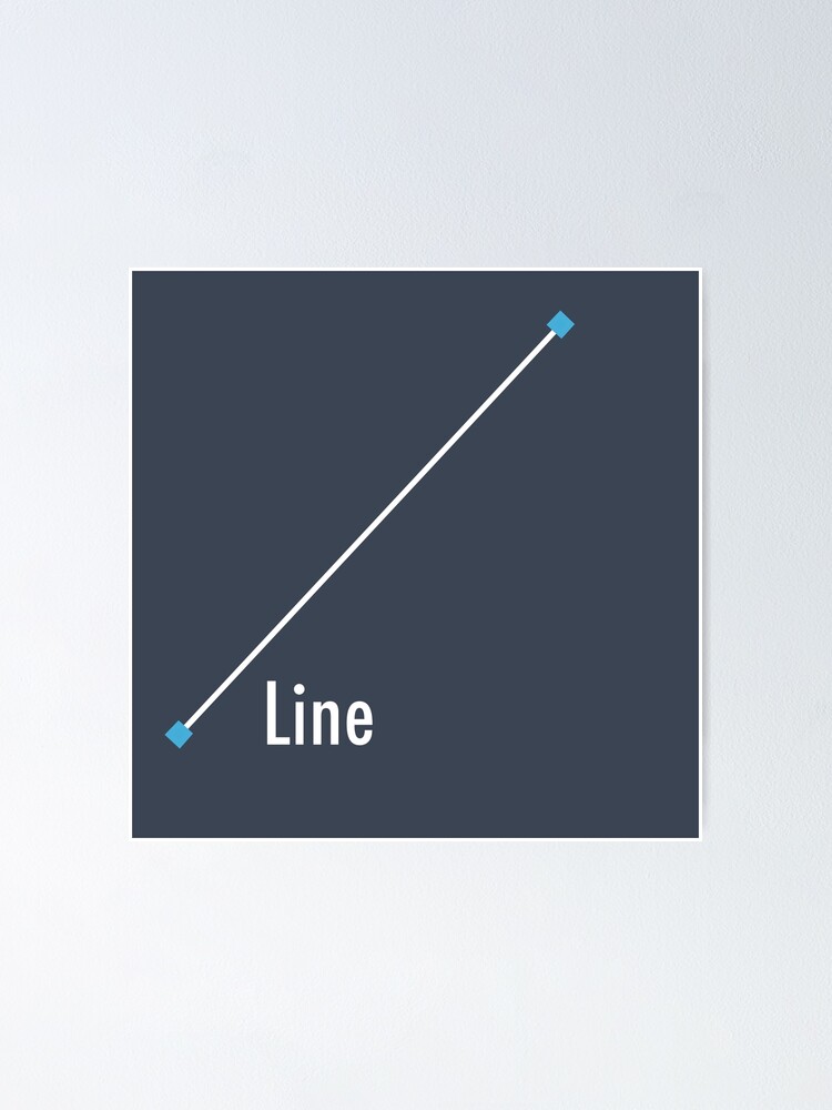 "Autocad Line Logo" Poster by Kemilkesey15 | Redbubble