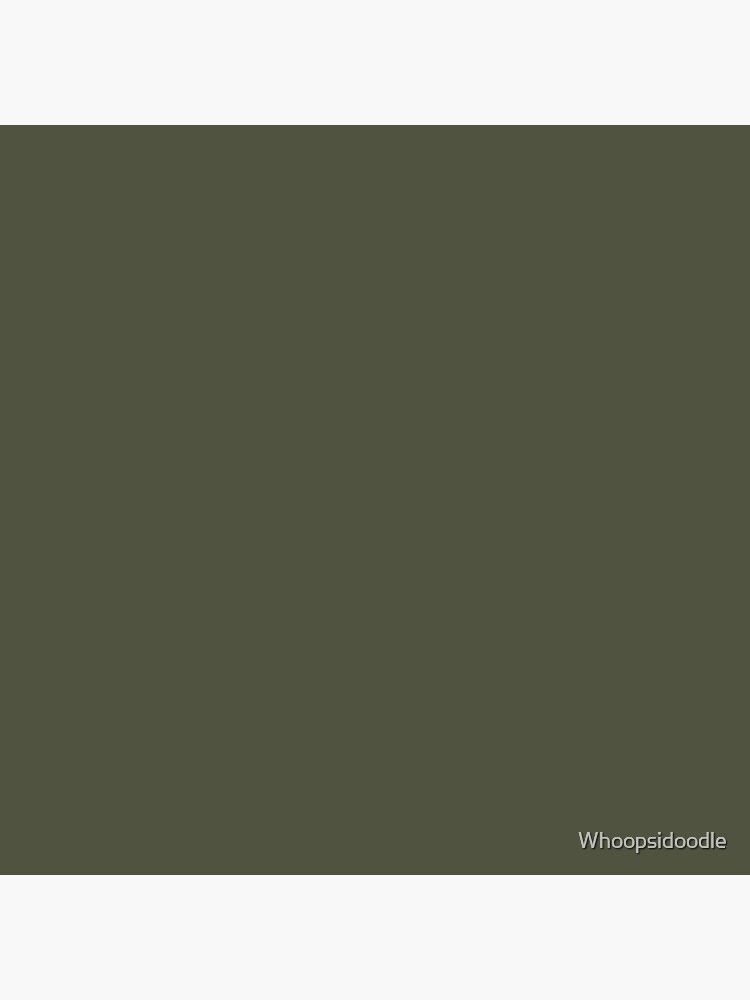 "Deep Sage Green - Solid Color" Poster by Whoopsidoodle | Redbubble