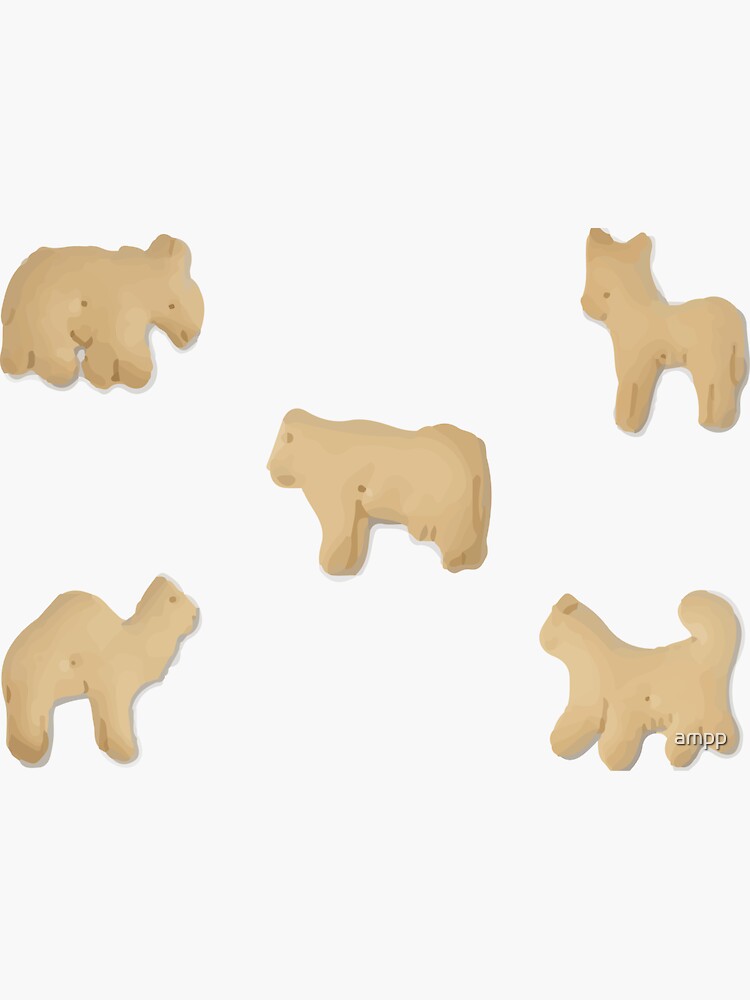 "Animal crackers" Sticker for Sale by ampp | Redbubble