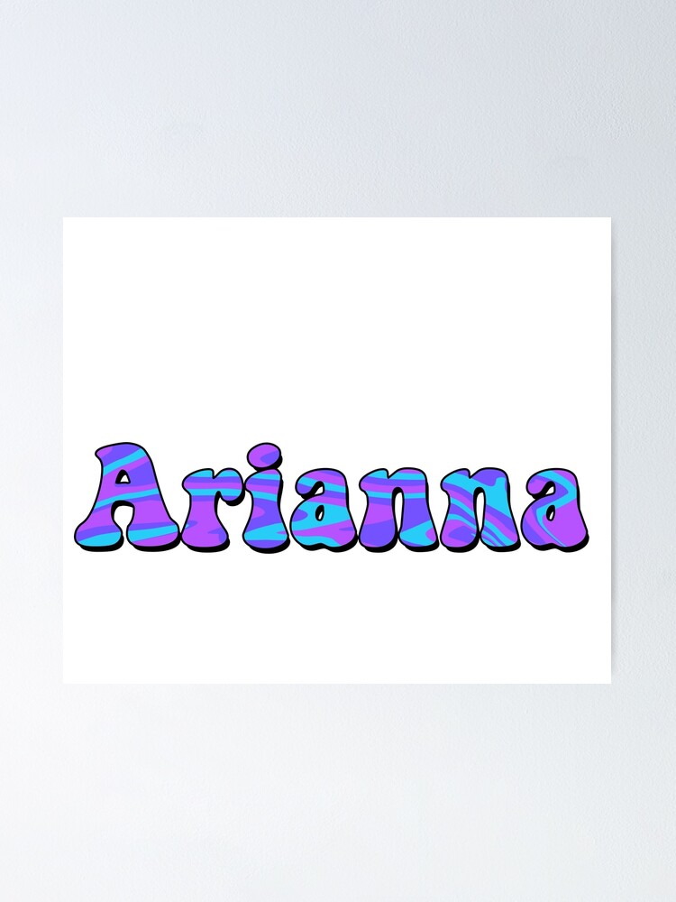 "Arianna Custom" Poster for Sale by Lunas-Bloom | Redbubble