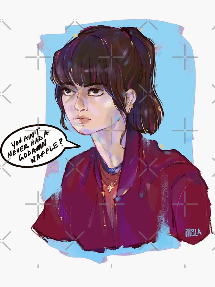 "Del Lucetti from Wayne (2019)" Sticker for Sale by illolila | Redbubble