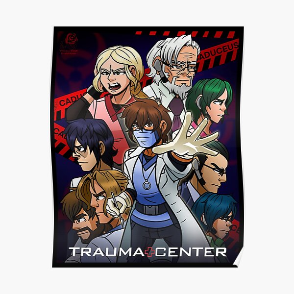 "Trauma Center - Caduceus" Poster for Sale by AileenRose45 | Redbubble