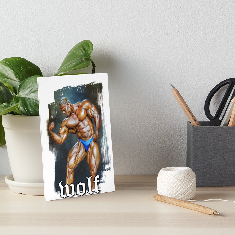 "Dennis Wolf IFBB bodybuilder" Art Board Print for Sale by Davinci1968 ...