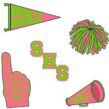 Pegatina for Sale con la obra «ZOMBIES Seabrook High School Spirit Pack ...