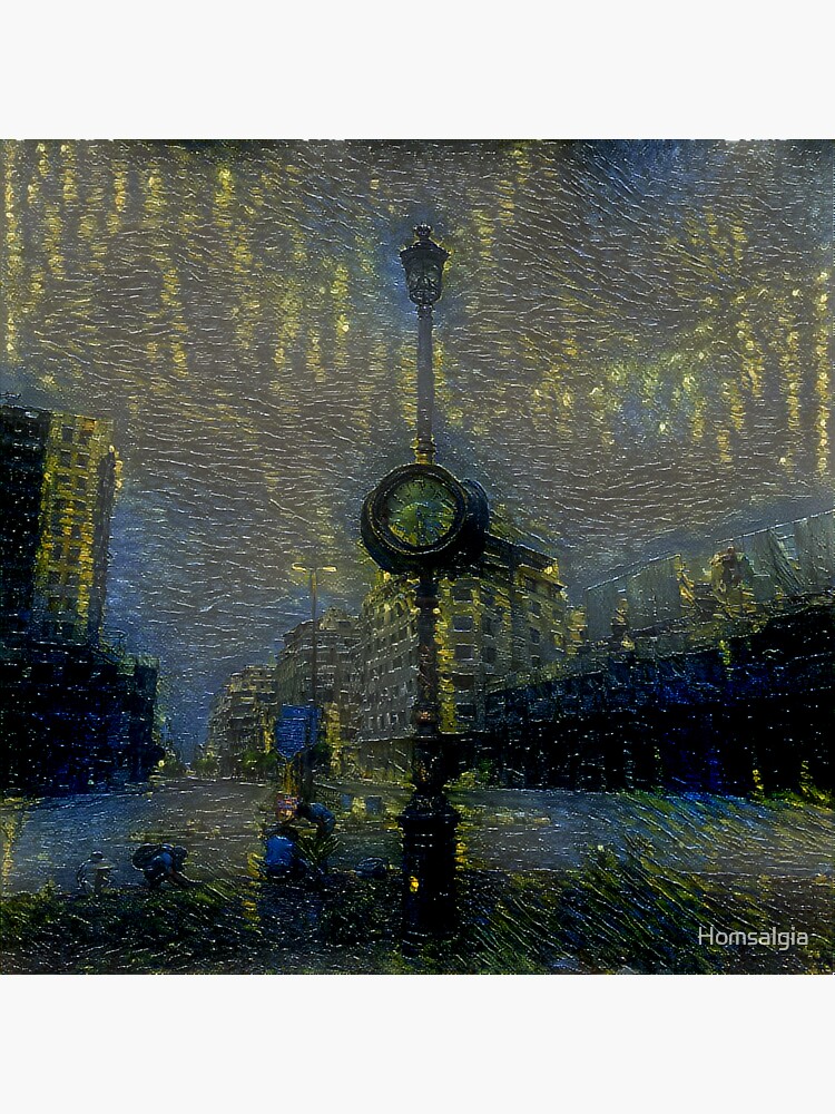 "Old Clock Tower of Homs" Sticker for Sale by Homsalgia | Redbubble