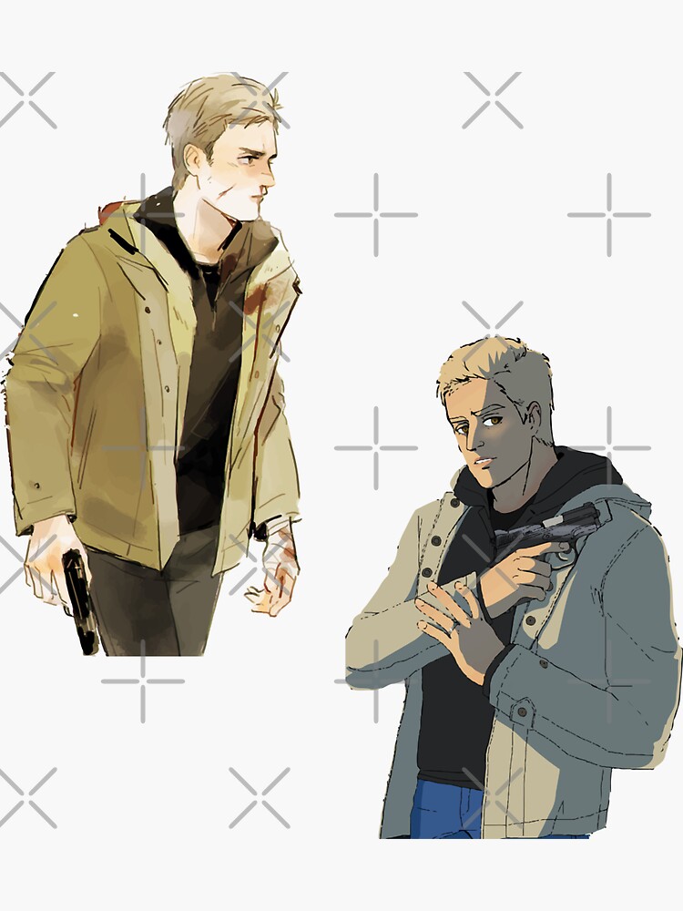 "Ethan winters RE8" Sticker for Sale by Kidouu | Redbubble