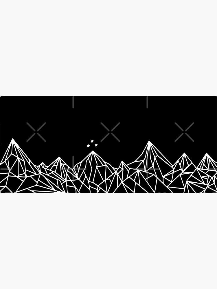 "ACOTAR mountains" Sticker for Sale by kd001614 | Redbubble