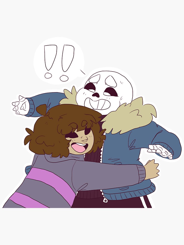 "tackle hug!!" Sticker for Sale by apparitions | Redbubble