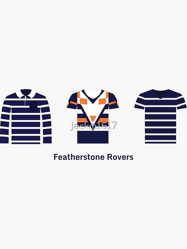 "Featherstone Rovers Shirt Designs" Sticker for Sale by jackm1617 ...