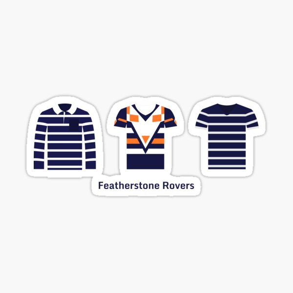 "Featherstone Rovers Shirt Designs" Sticker for Sale by jackm1617 ...