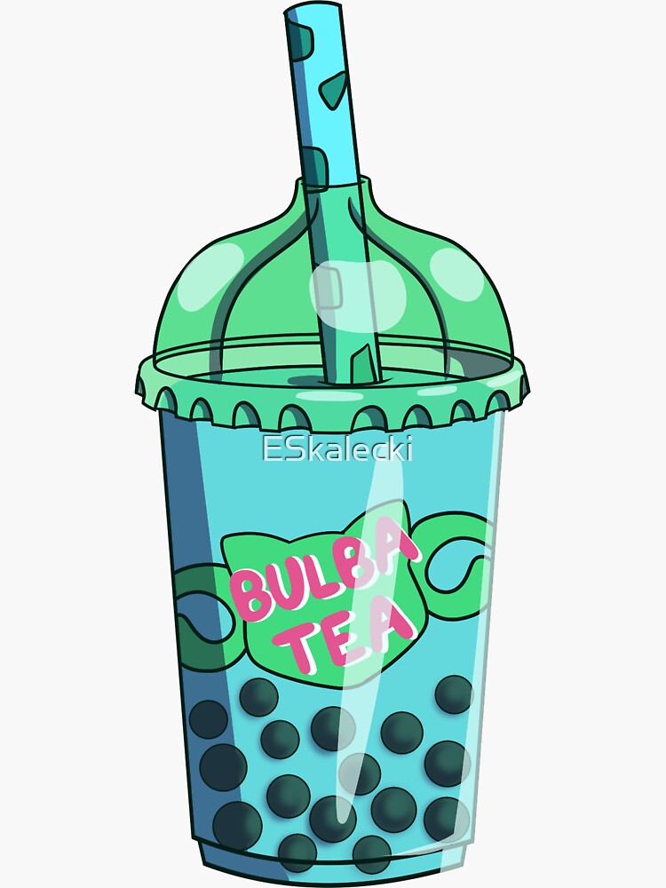 "Bulba Tea" Sticker for Sale by ESkalecki | Redbubble