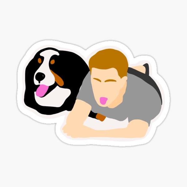 "customized potrait" Sticker by Syddakyd01 | Redbubble