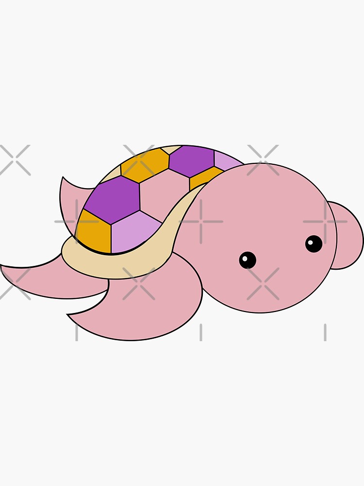 "Trixic Pride Turtle" Sticker for Sale by failephant-art | Redbubble